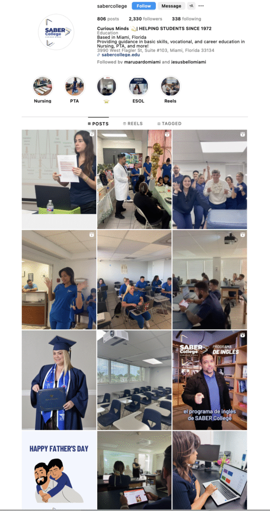 Explore the SABER College Gallery of Healthcare Excellence