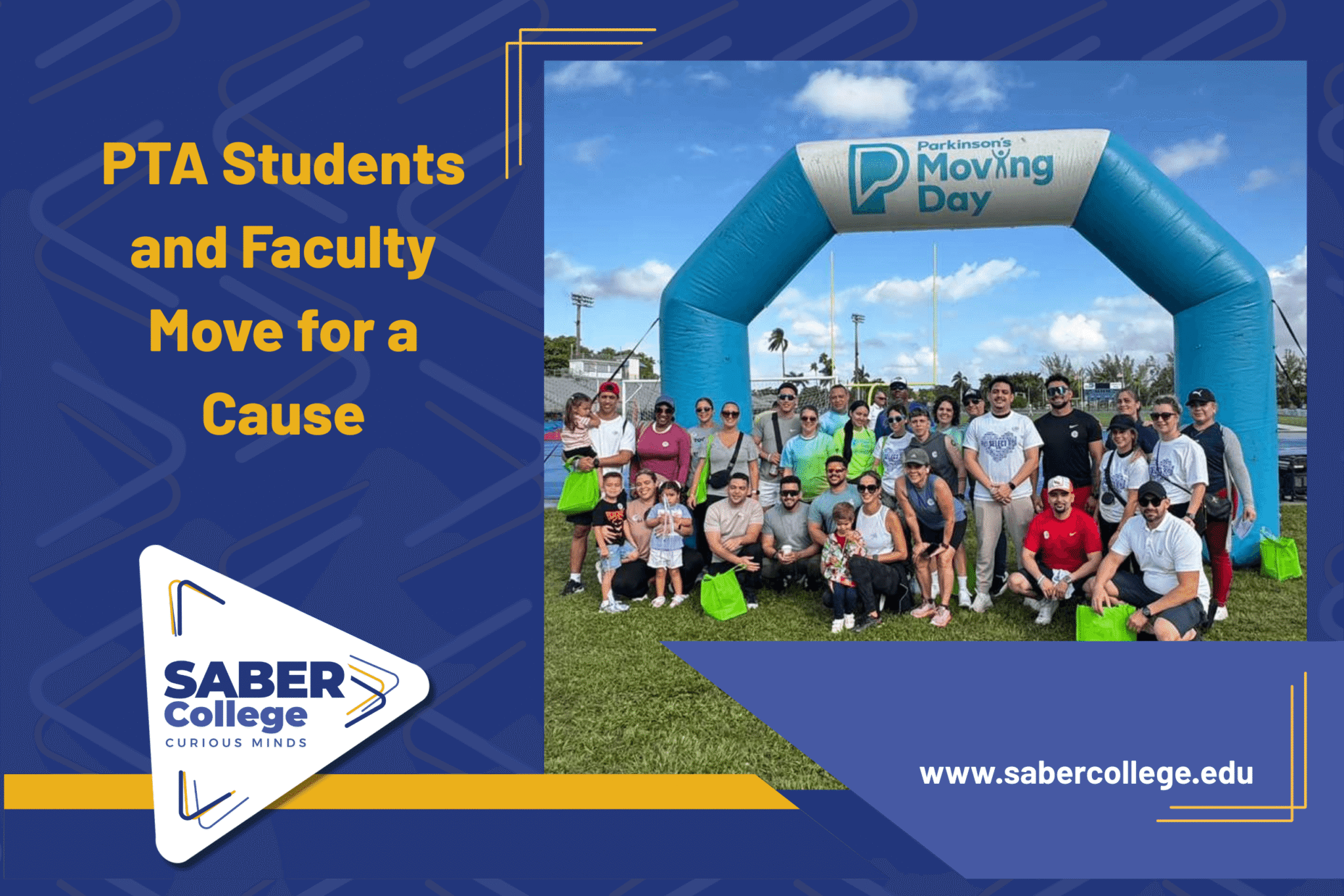 SABER College PTA Students Join Moving Day Miami